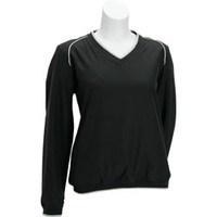 Callaway V-Neck Brushed Microfiber Windshirt: Golf Apparel - Women's ...