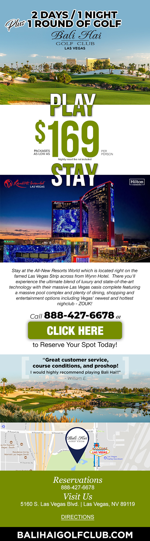 Golf Course Specials - Greenskeeper.org Free Online Golf Community